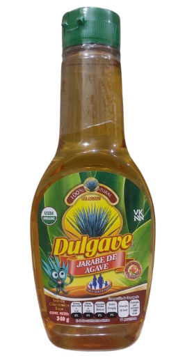 JARABE DE AGAVE DULGAVE 340 GMS (RUVIC) - Naturista Vanessa